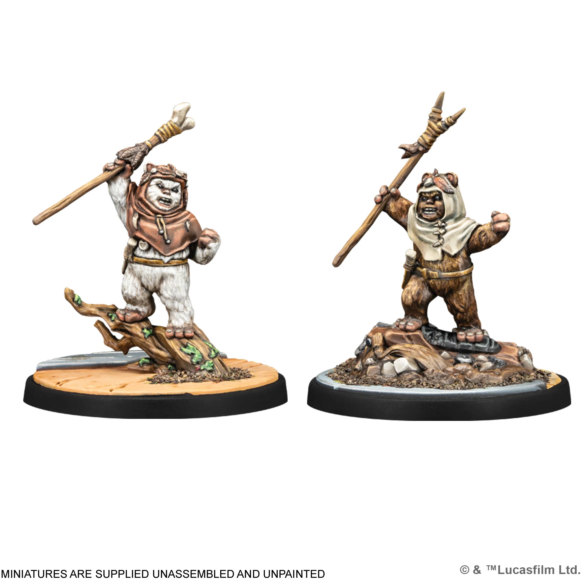 Star Wars: Shatterpoint Leia and Ewoks Squad Pack